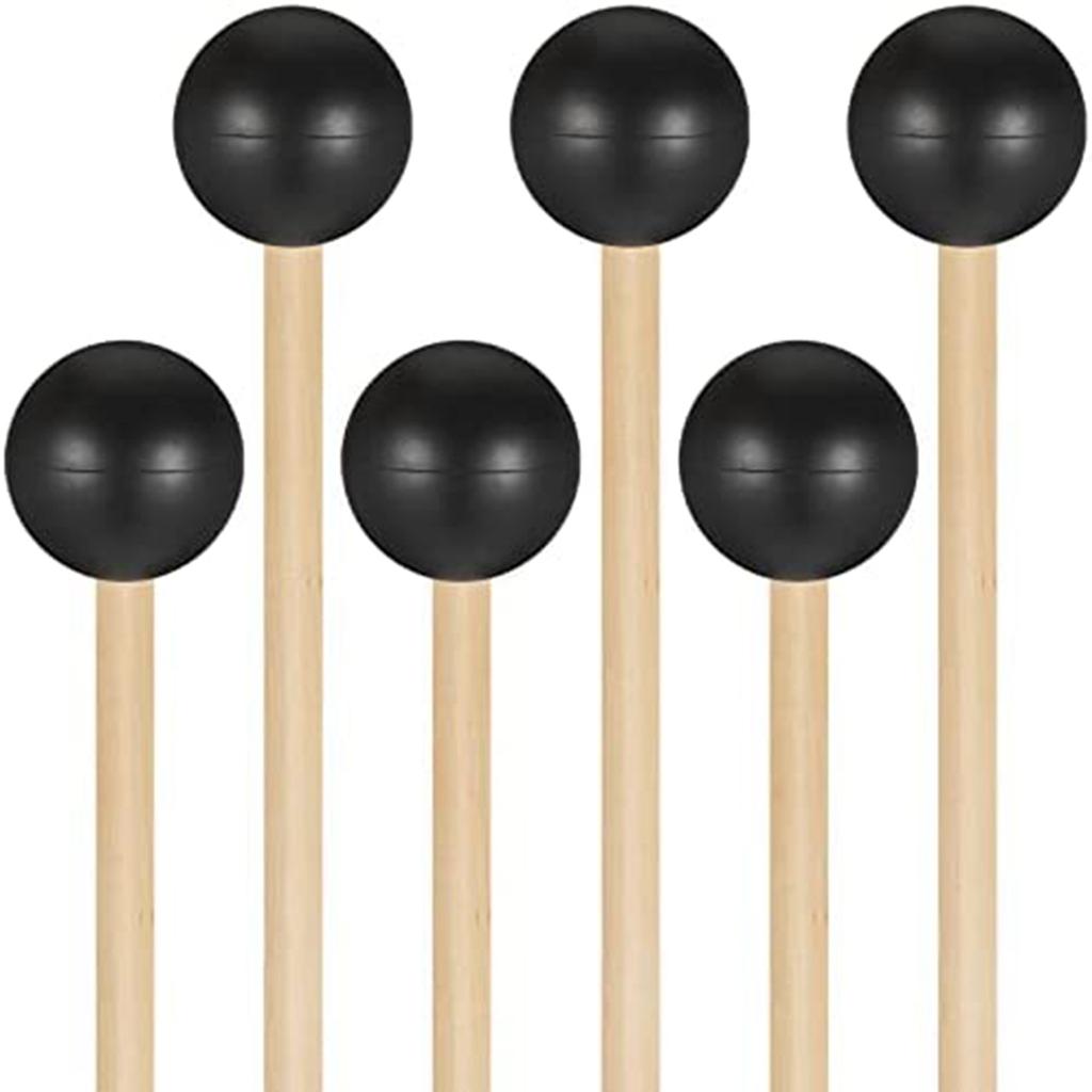 Buy 6 Pcs Marimba Mallet Percussion Xylophone Glockenspiel Sticks ...