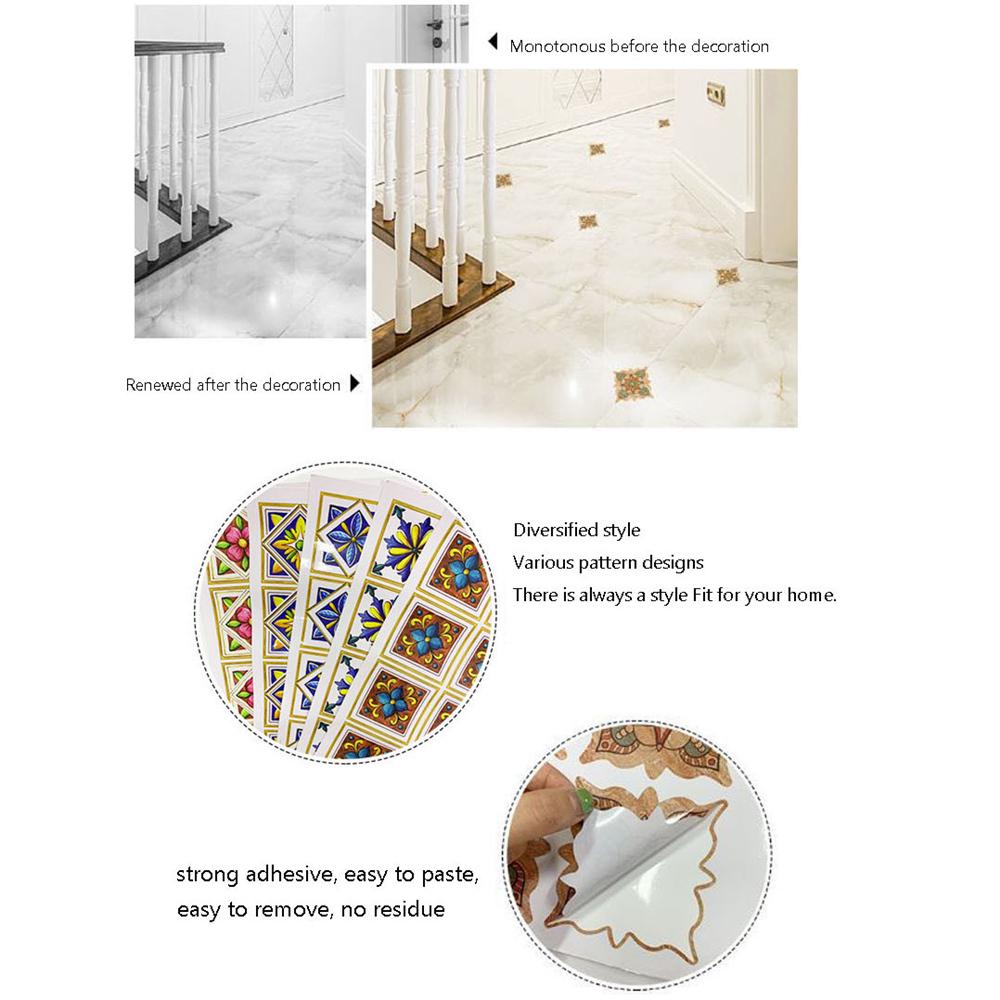 Buy 21pcs/set Tile Sticker Self Adhesive Diagonal Stickers For Bath ...