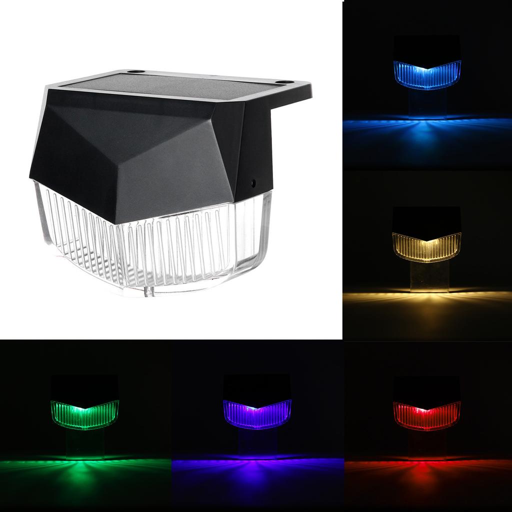 [MLS] 3D Solar LED Bright Deck Lights Outdoor Garden Patio Railing ...
