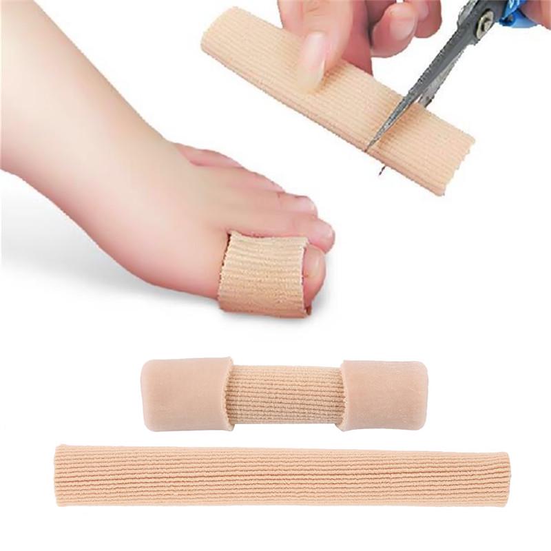 Buy 1 Pcs 15cm Fabric Gel Tube Bandage Finger Toe Protectors Foot Feet ...
