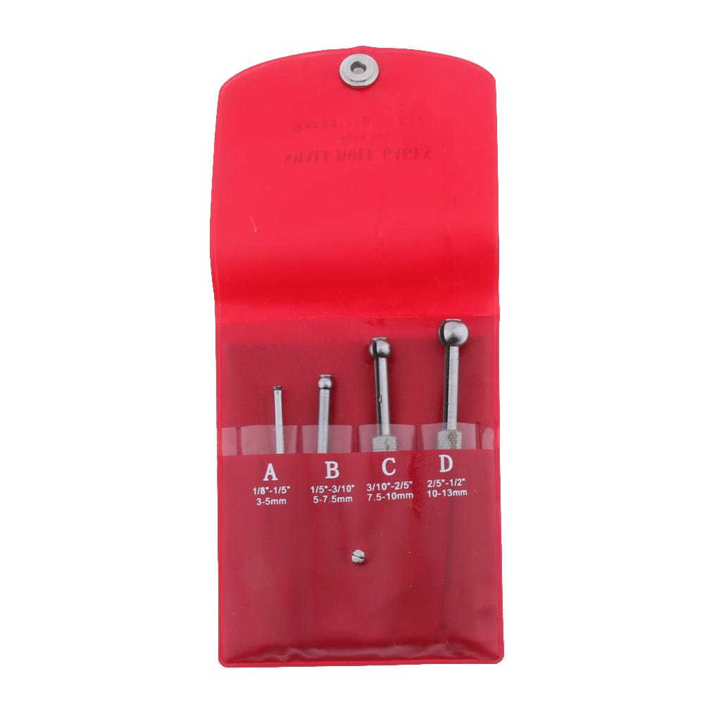 Buy Stainless Steel Small Hole Gage Set Telescoping Bore Gauge Full ...
