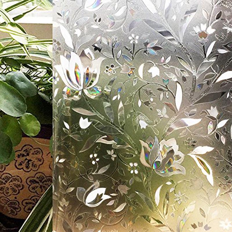 Buy Home Glass Window Door Privacy Film Sticker PVC Frosted Sticker at ...