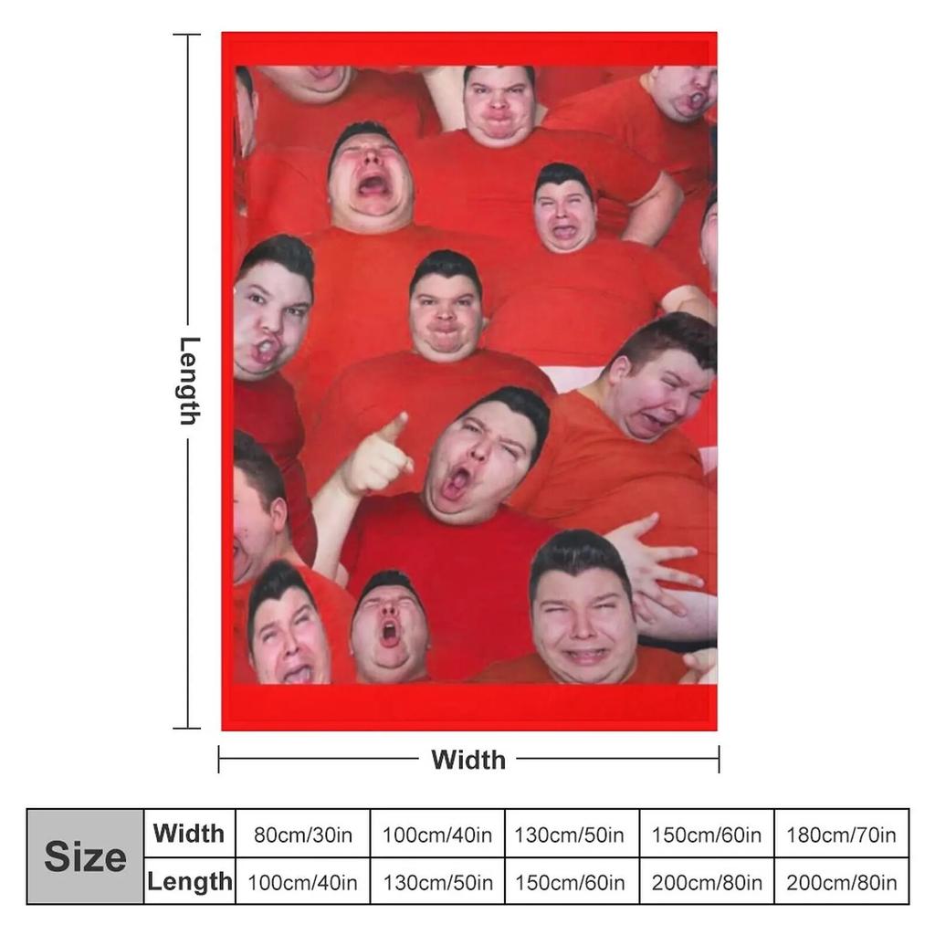 Nikocado Avocado Merch logo Manta manga Manta pesada Compra barata en Joom