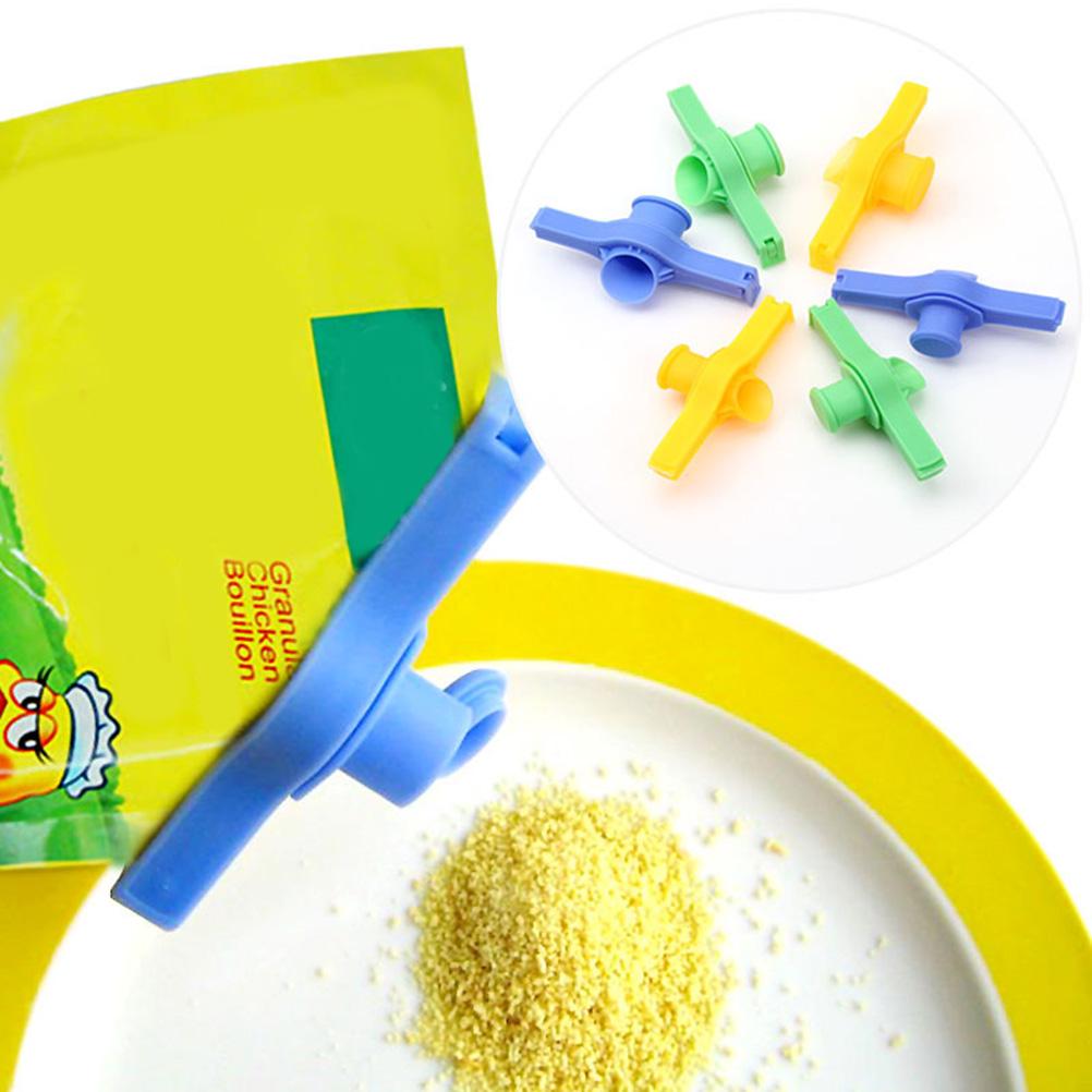 Buy 4PCS Food Sealing Clips Convenient Food Savers Snack Sealers with ...