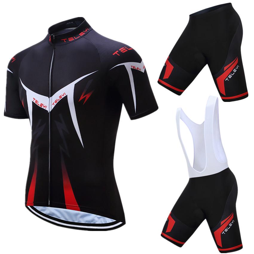 Buy Men's Short Sleeve Cycling Jersey Set Breathable Cycling Clothing ...