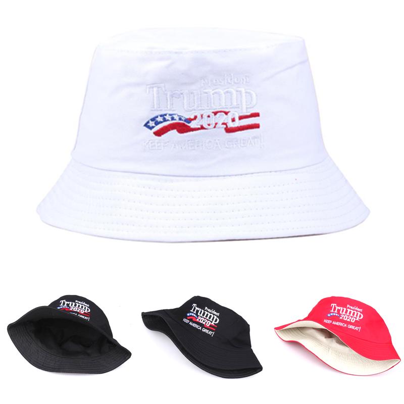 Buy Unisex Bucket Hat President Donald Trump 2020 Sun Fishing Caps at ...