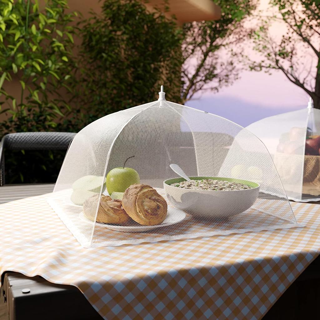 Buy Large and Tall 17x17 Pop-Up Mesh Food Covers Tent Umbrella for ...