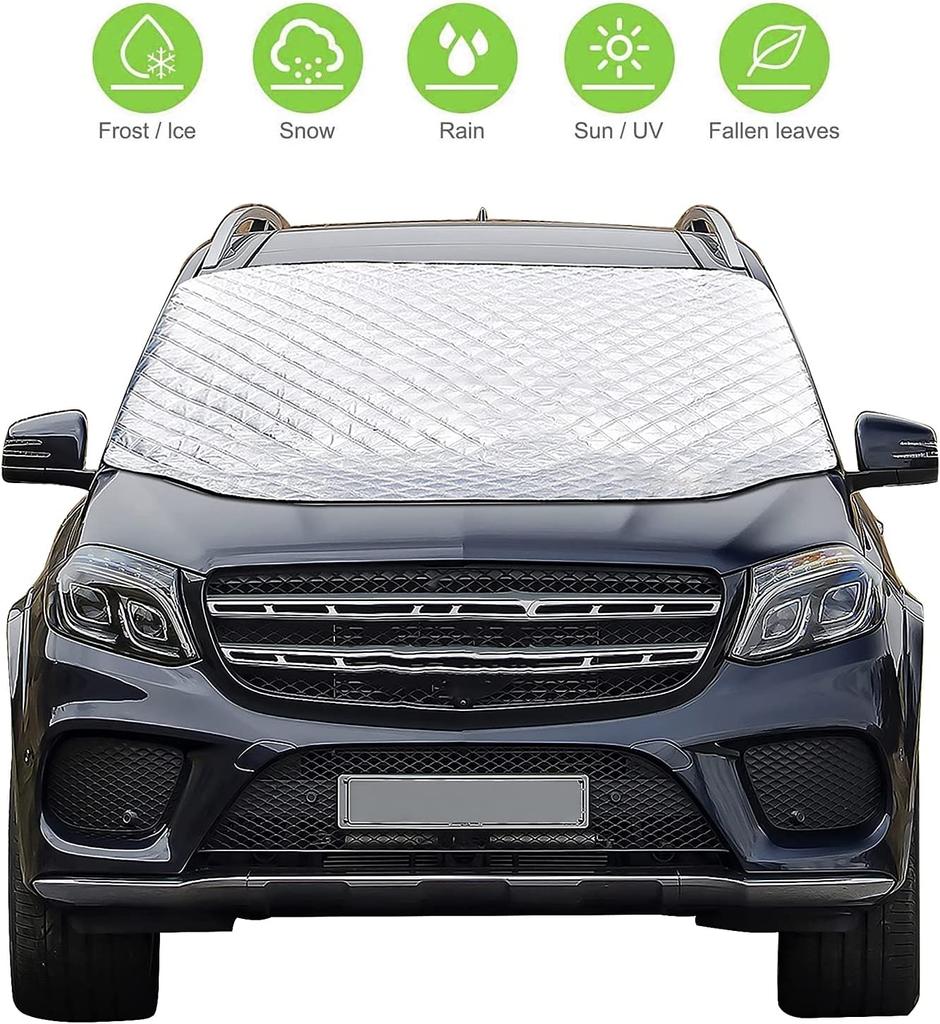 Buy Car Windscreen Cover,Front Windshield Cover for Cars,Foldable Car ...