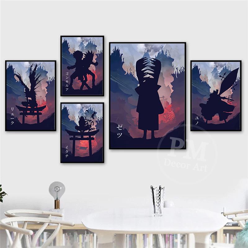 Cheap Japanese Anime Character Collection Posters and Prints Asta Black ...