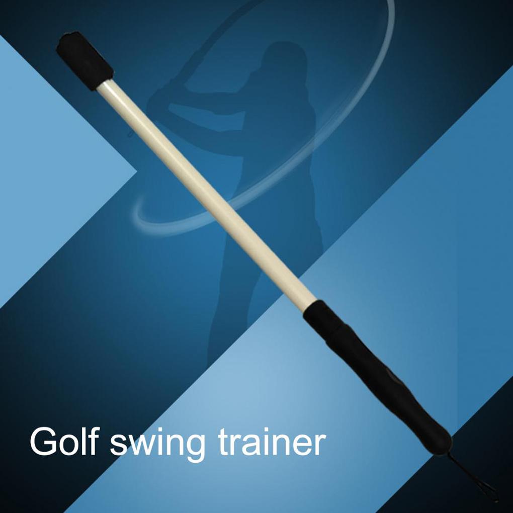Buy Rubber Golf Swing Practice Rod Portable Flexible Gesture Adjusting ...