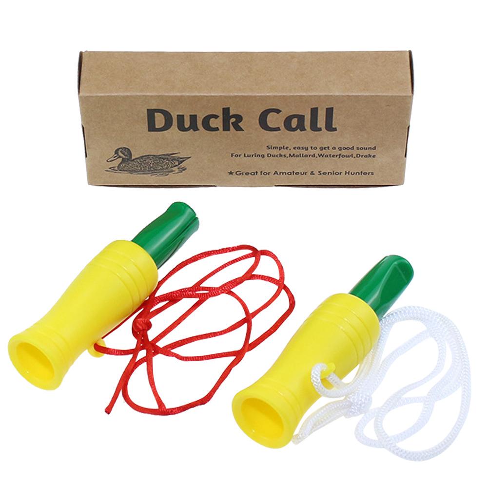 Buy Outdoor Hunting Whistle Wooden Hunter Blowing Acrylic Duck Call ...