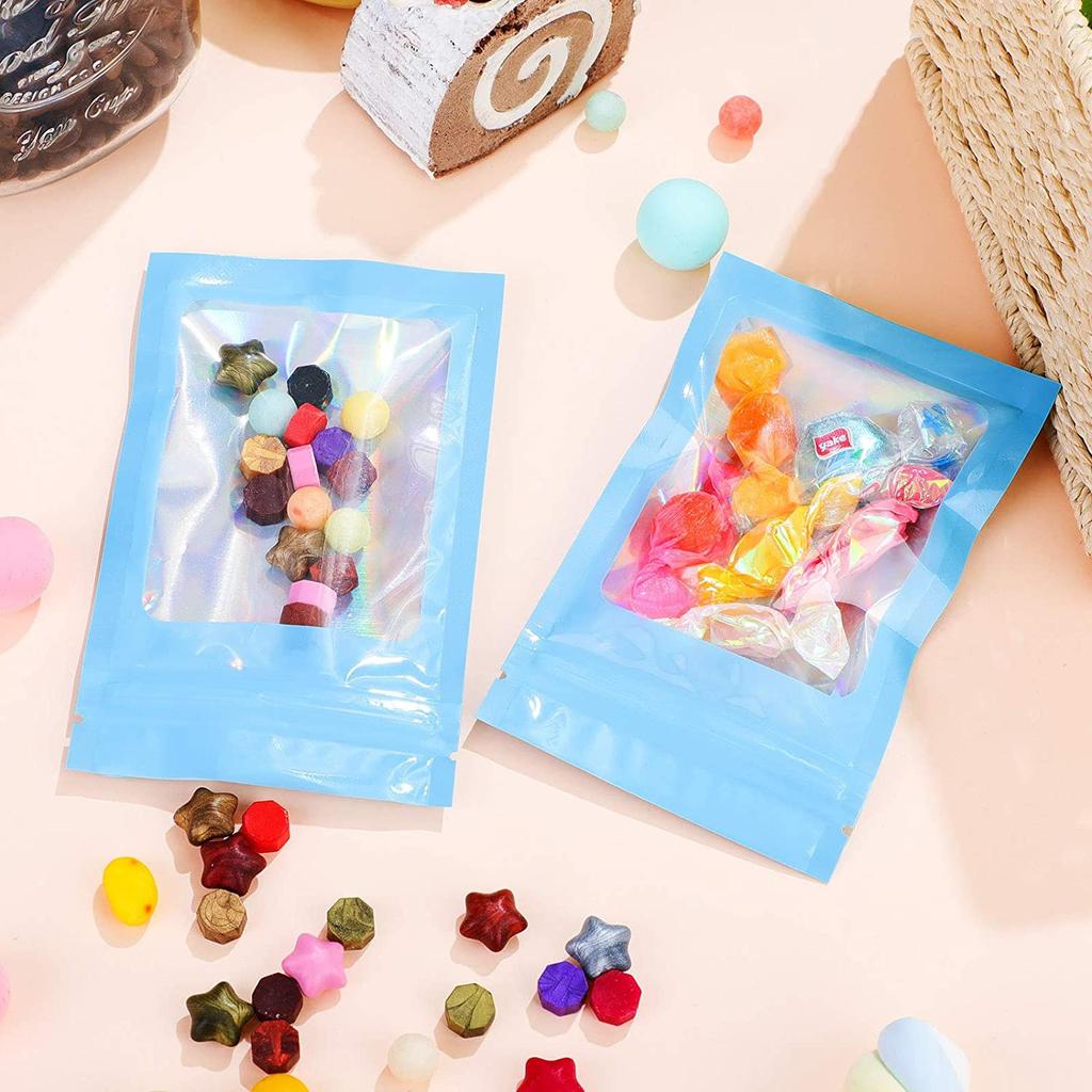 Buy 60Pcs 7x10cm Smell Proof Mylar Bags Resealable Odor Proof Bags ...