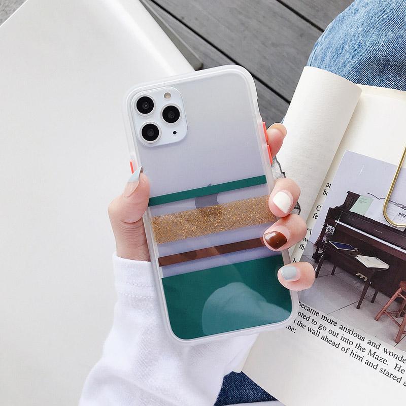 Buy Fashion Matte Hard Plastic Back Cover Phone Case For Iphone 6 7 8 X ...