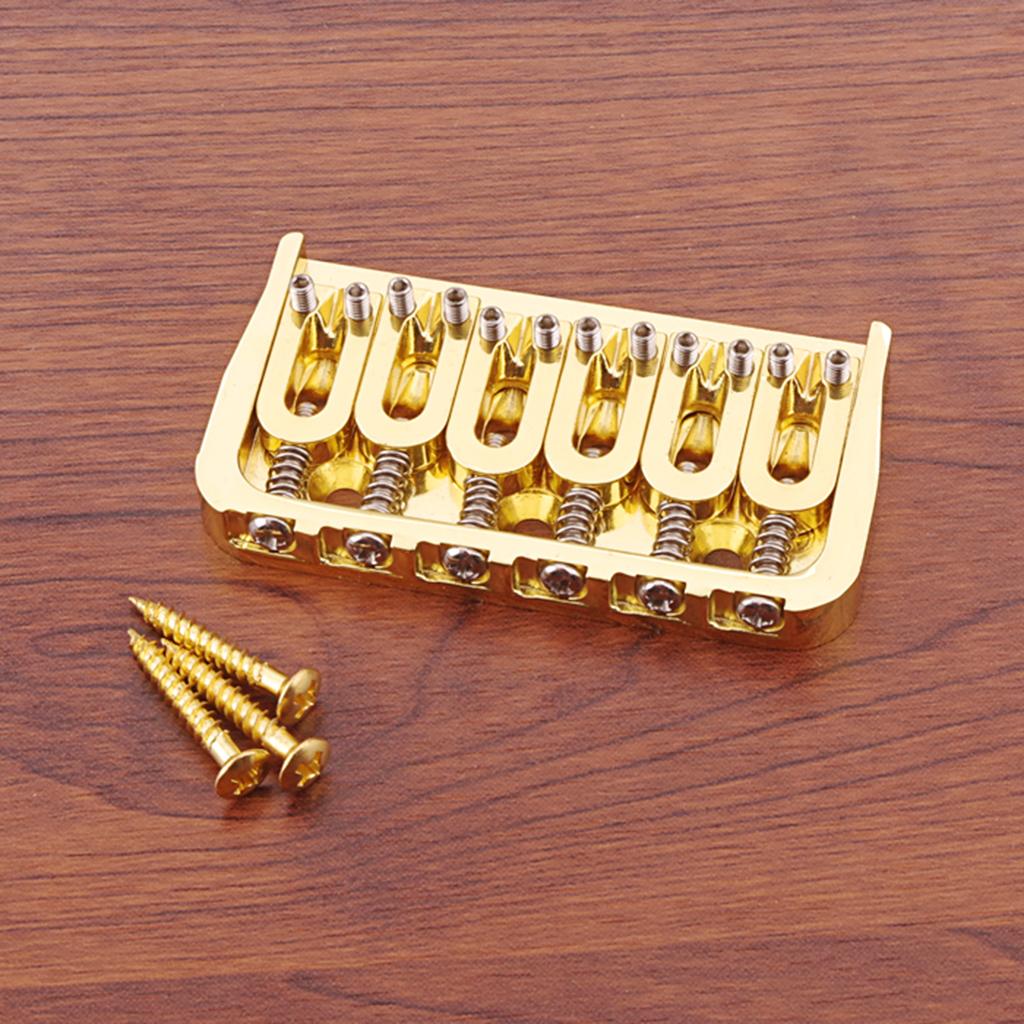 Buy Guitar 6/7 Strings Saddle Tailpiece for Strat SQ ST- Electric ...