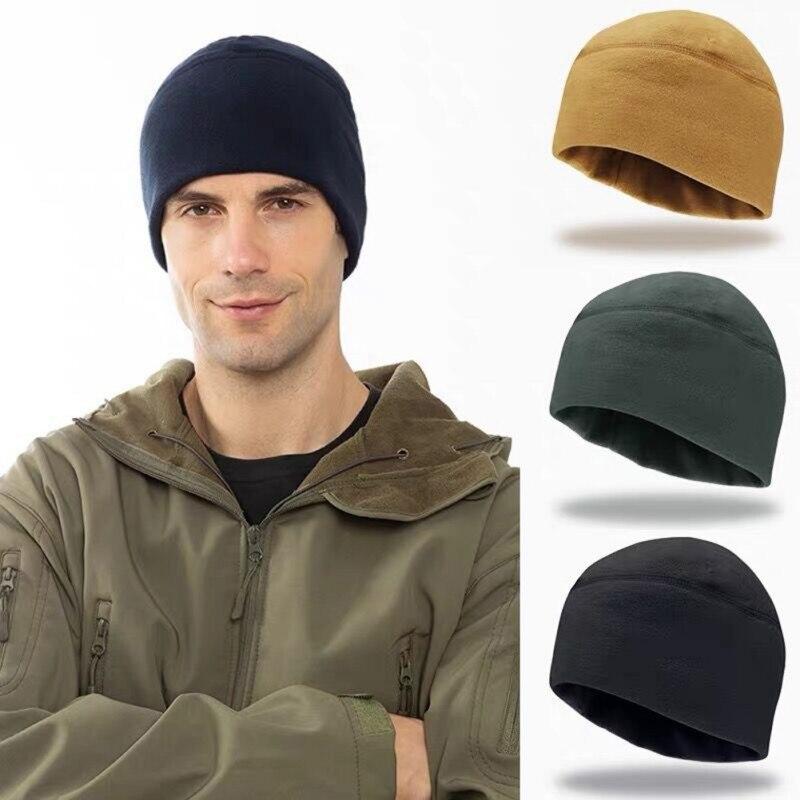 Buy Outdoor Thicken Warm Windproof Fleece Hat Tactical Snowboarding ...
