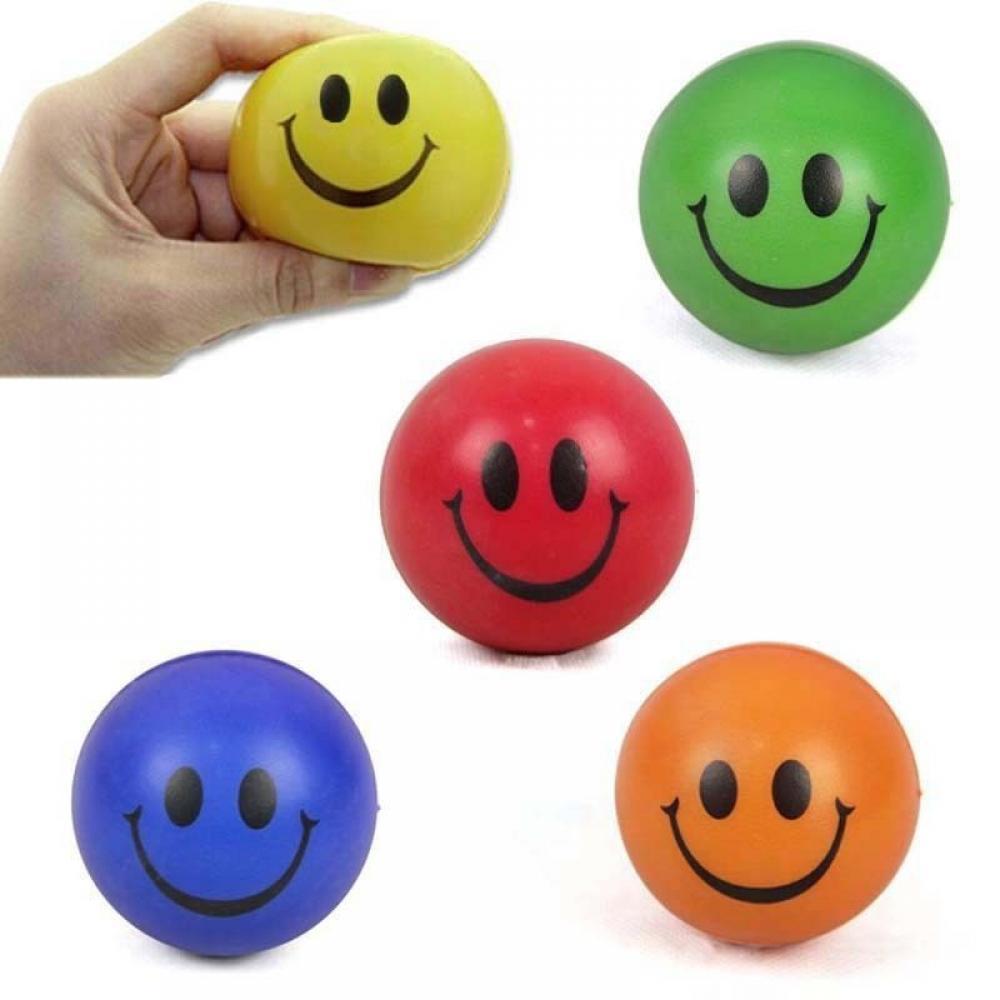 Buy Kids Exercise Cute Face Grip Sponge Smile Strength Ball Venting ...
