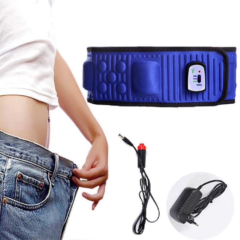Buy Electric Abdominal Stimulator Body Vibrating Slimming Belt Belly ...