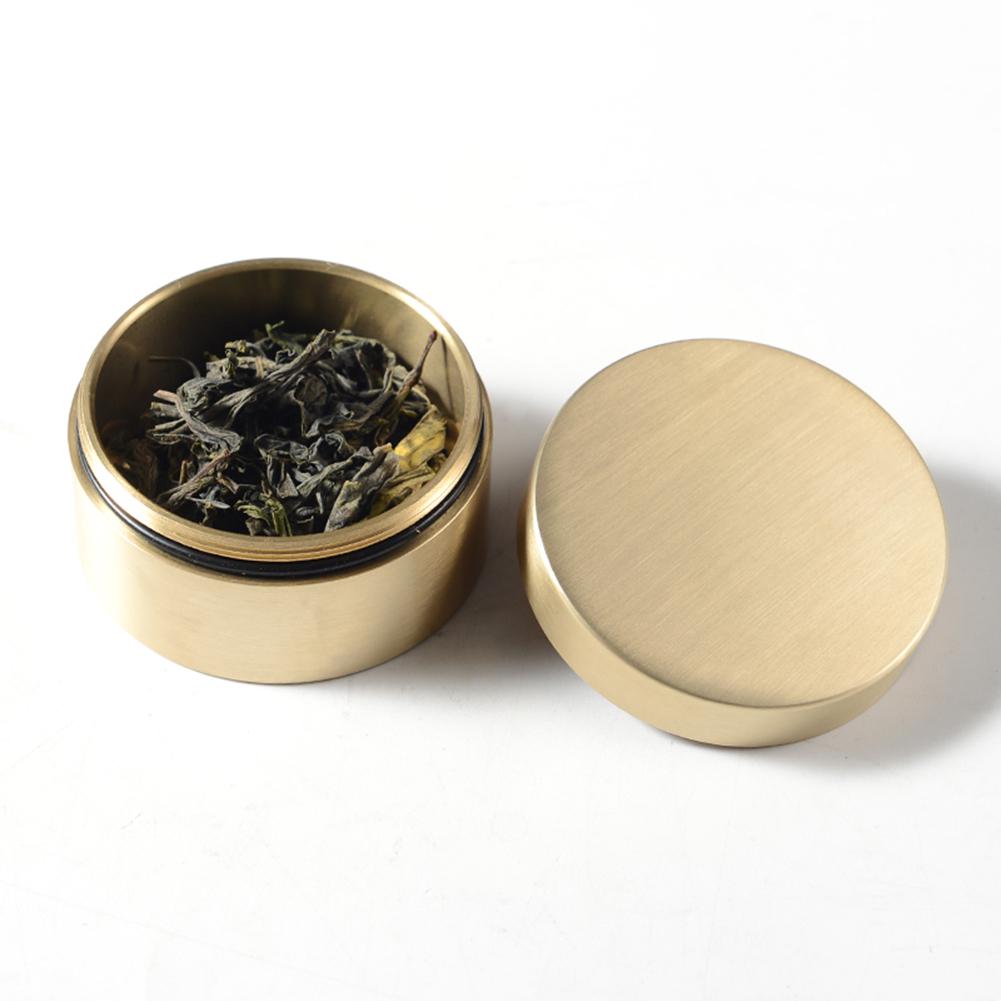 Buy Brass Seal Cabin Medicine Drug Metal Jewelry Storage Box Cases Pill ...