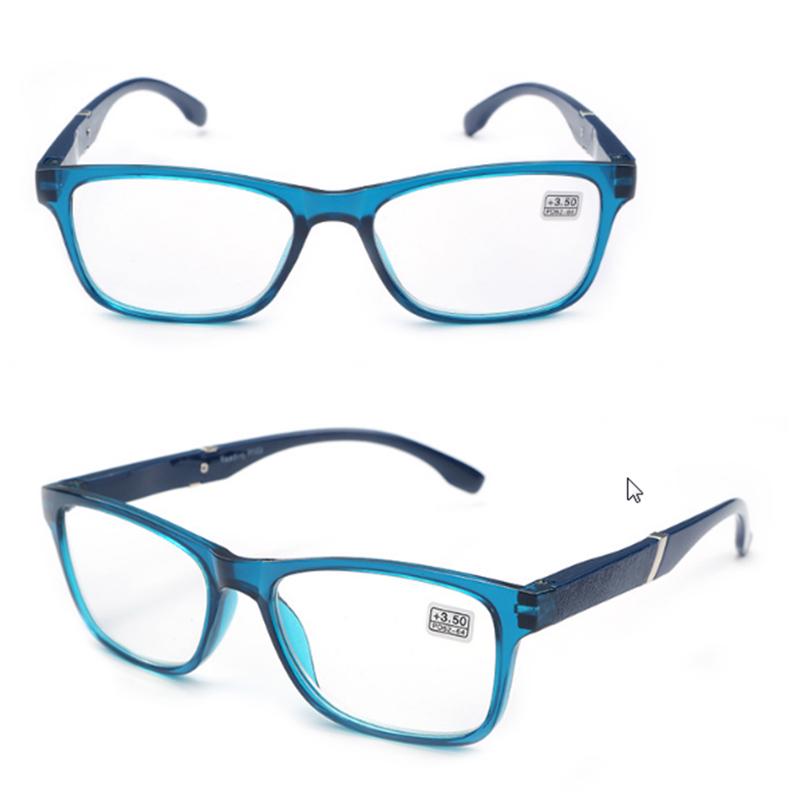 Buy Trendy Unisex Reading Glasses HD Resin Lens Hyperopia Eyewear for ...