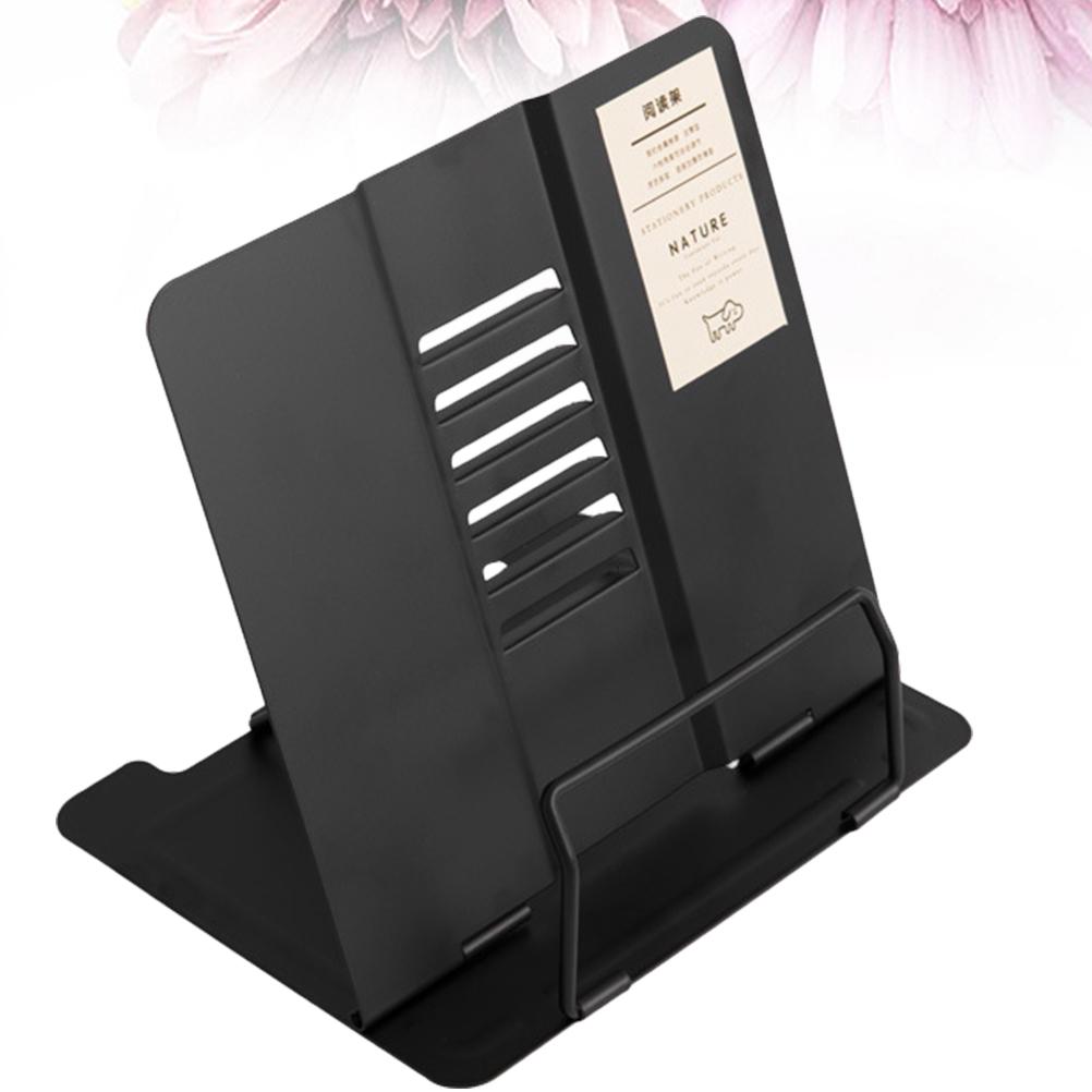 1pc Reading Bracket Portable Metal Bookshelf Reading Shelf Book Reading ...