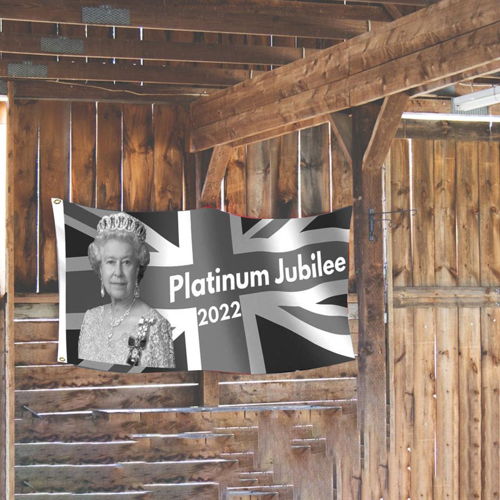 Buy 5ft X 3ft Queen Flag - In Memoriam Her Majesty-Queen Elizabeth-II ...
