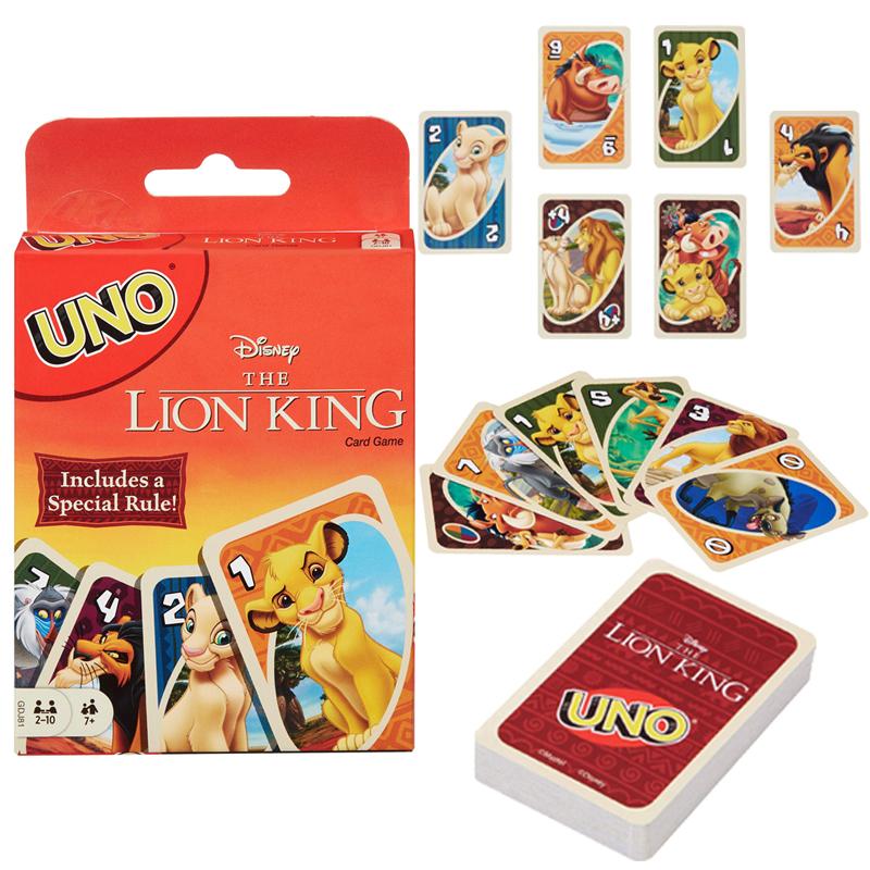 Buy Uno Lion King Card Game at affordable prices — free shipping, real ...