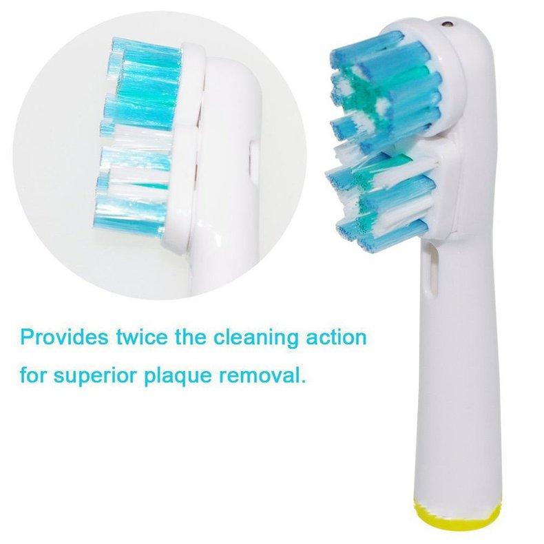 Buy DWTD Neutral Double Head Electric Toothbrush Head Replaceable Brush ...