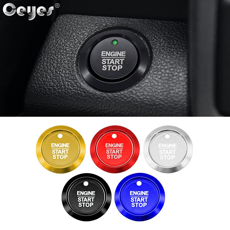 Buy Ceyes Car Decoration Sticker Auto Engine Start Stop Button Switch ...