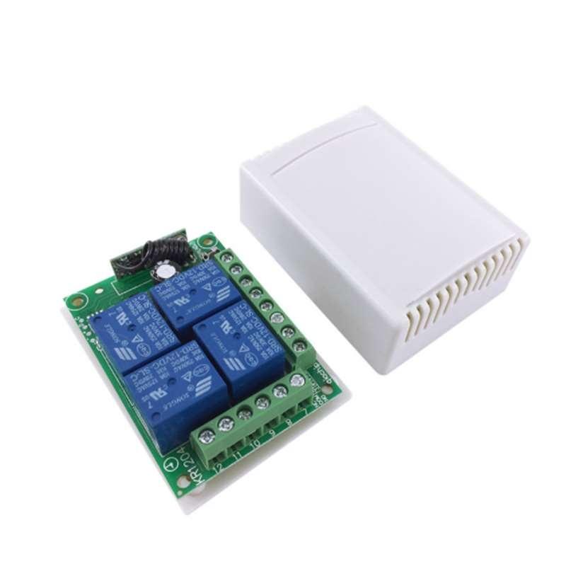 Buy 433Mhz Wireless Remote Control Switch Long Range Relay Receiver ...