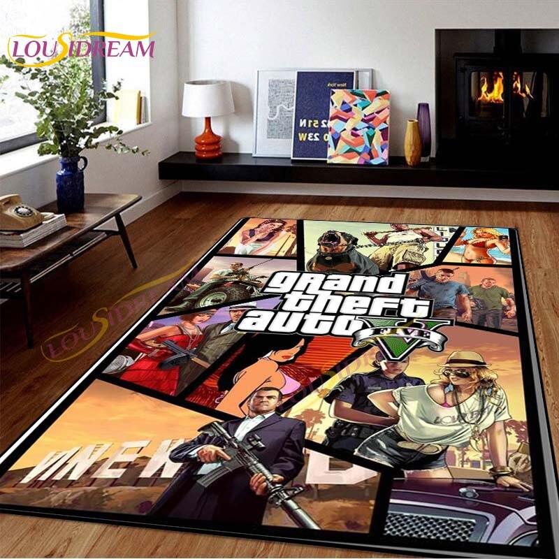 Kaufe Grand Theft Auto Games Rugs Game Carpets for Home Living Room ...