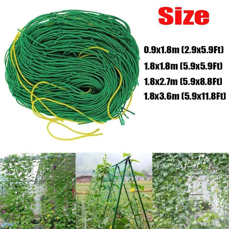 Cheap Heavy-Duty Garden Plants Climbing Net Plastic & Nylon Net Morning ...