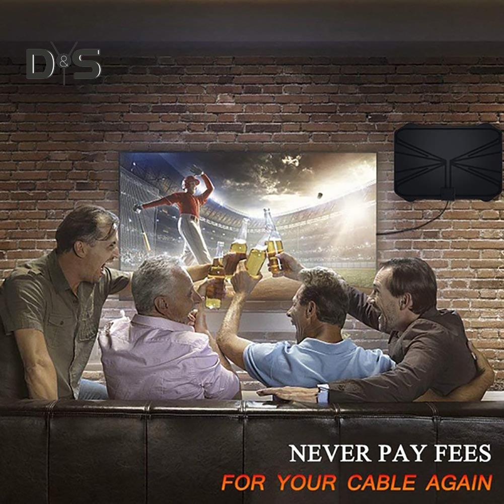 Buy Linkee Digital Antenna 4K TV Indoor Amplifier Signal Booster HDTV ...