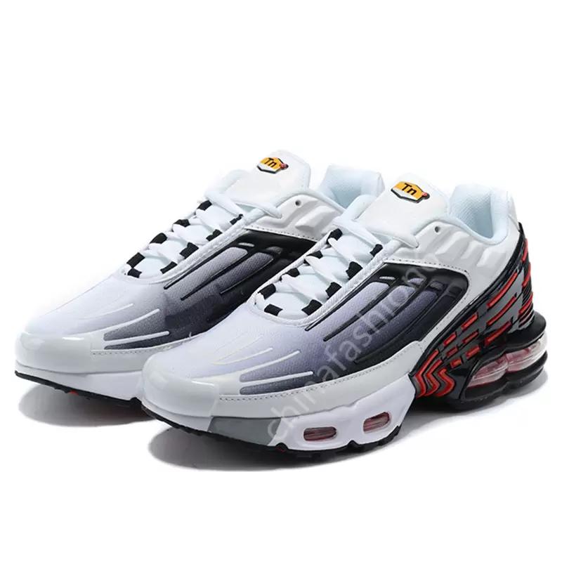 Buy Fashion Trend TNplus Running TN3 Running Triple Black White ...