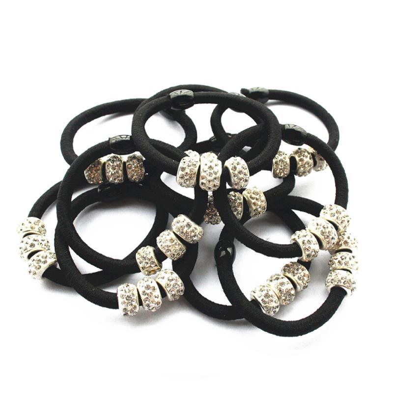 1PC Not hurt hair Nylon hair rope Simple Hair Ring Hair Accessories ...