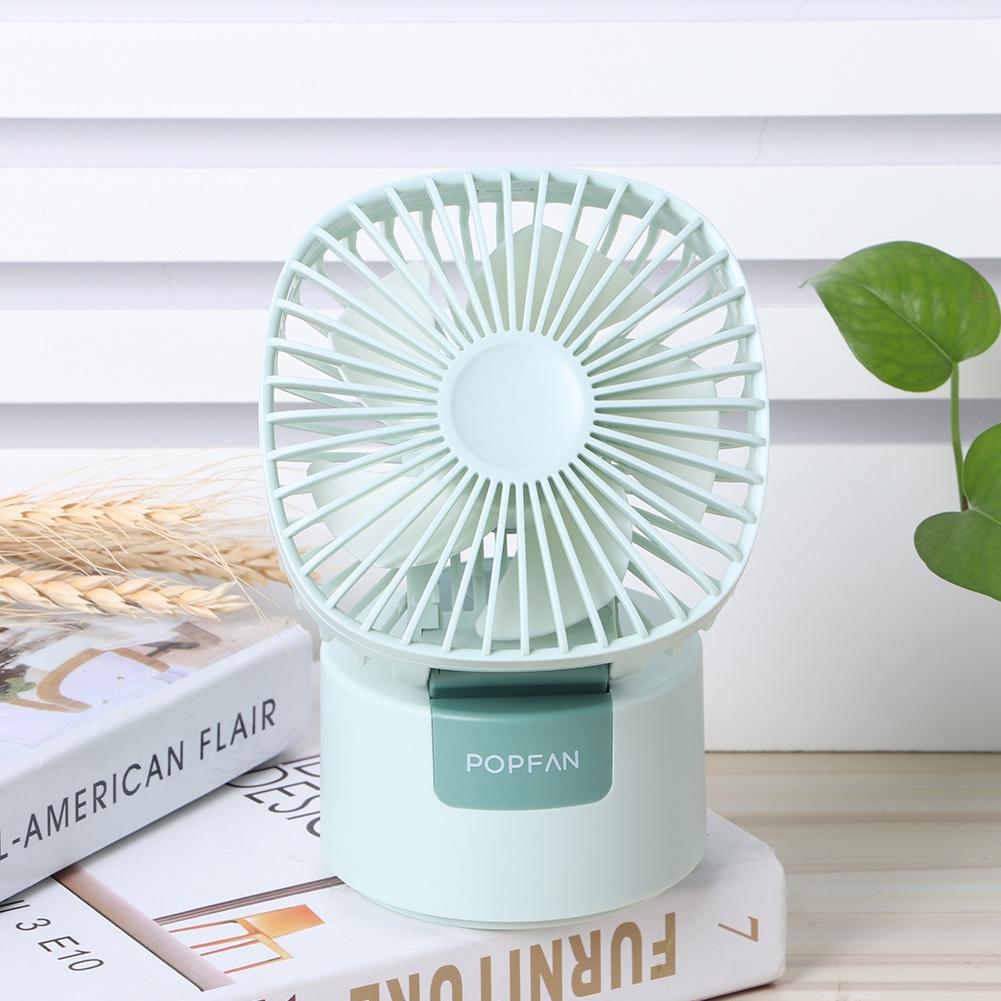 Handheld Rotating Fan Cooling USB Rechargeable Mini Portable Cooler ...