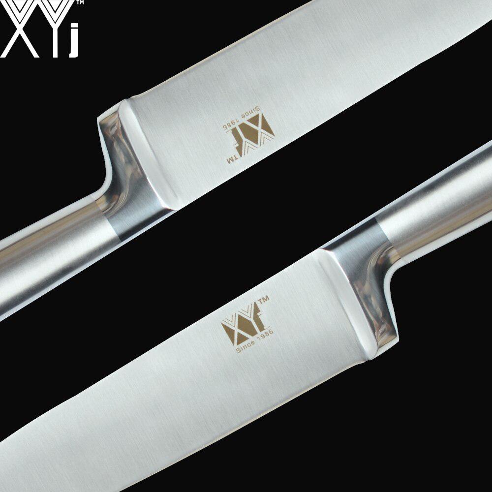 Buy XYj Kitchen Knives 5 Pcs Set Stainless Steel Knives Paring Utility ...