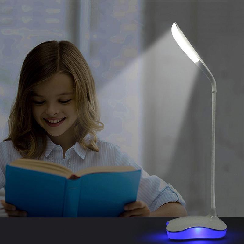Buy USB 3 Modes Adjustable LED Desks Lamp Study Light Dimmable Desk ...