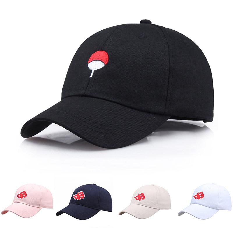 Buy Anime Naruto Akatsuki Clouds Uchiha Family Logo Baseball Cap ...