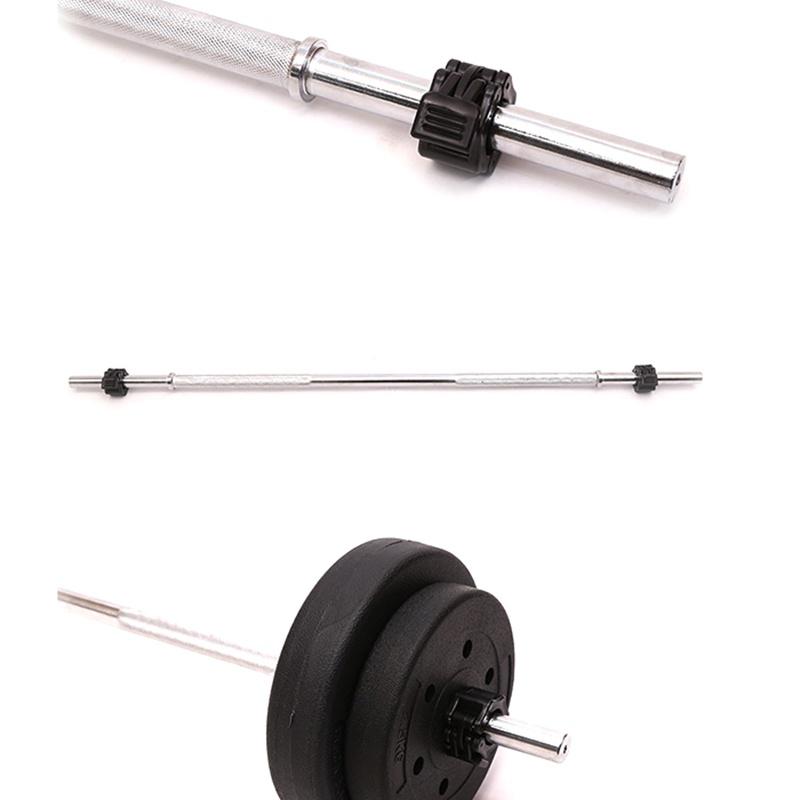 Olympic Barbell Collar Clamp Heavy Duty Lock-Jaw Weight Bar Lock ...