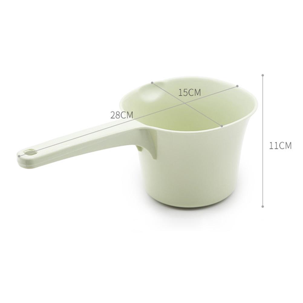 Buy 3pcs Kitchen Long Handle Water Ladle Plastic Bathroom Bailer Water ...