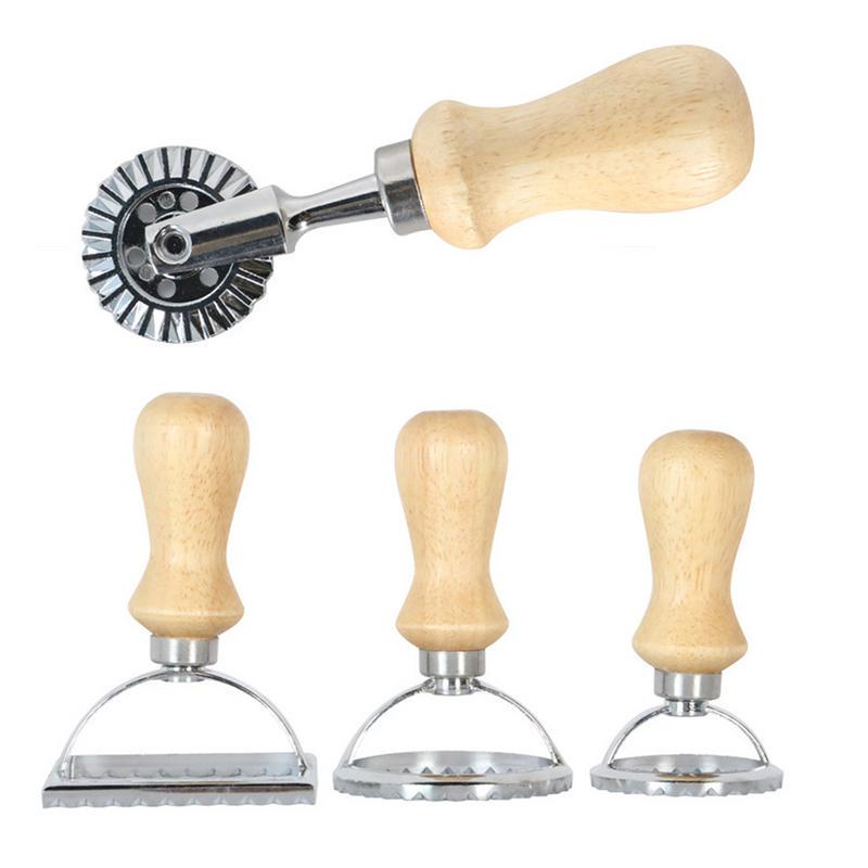 Buy Snack Pastry Dumplings Cake Mould Ravioli Stamp Set Cutting Kitchen ...