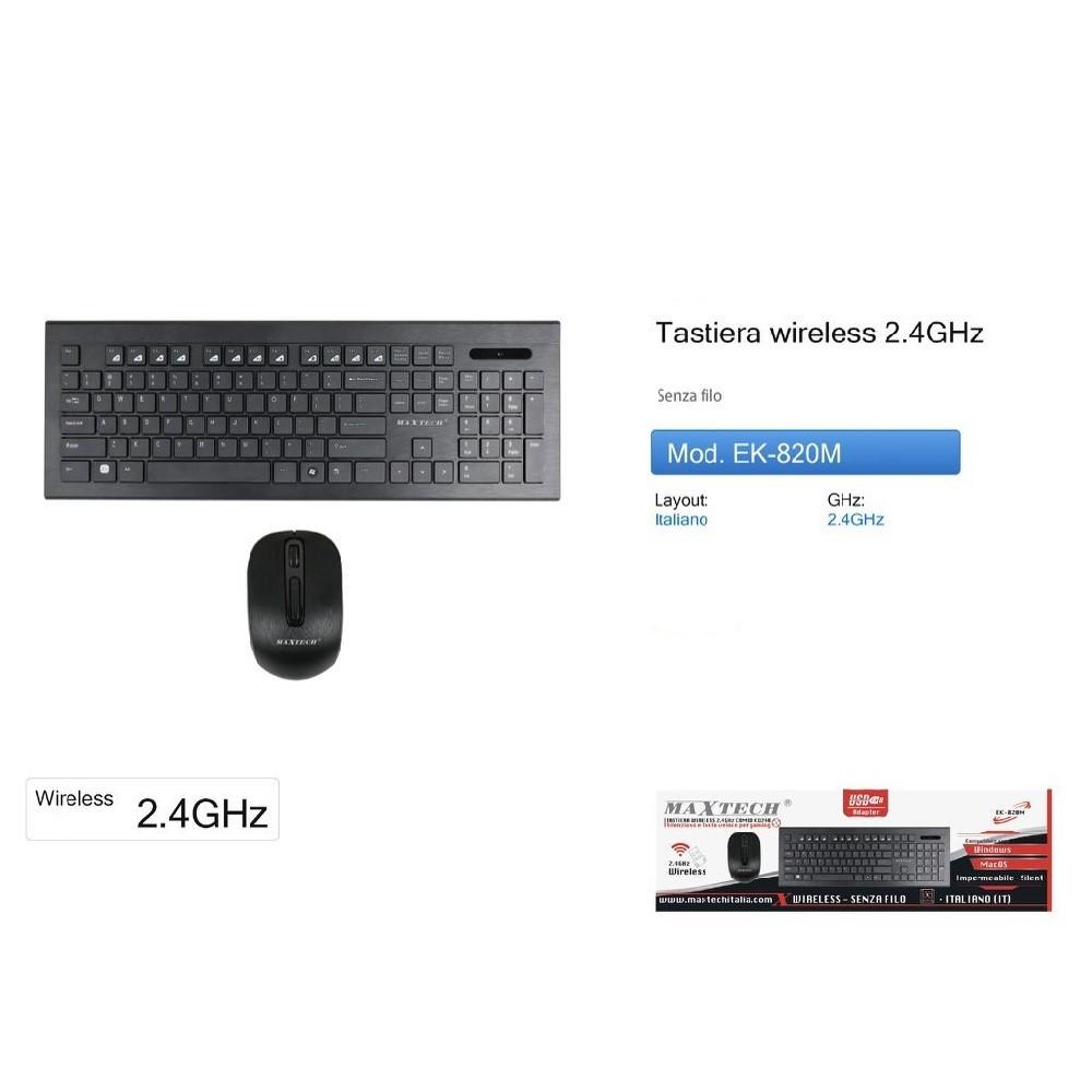 Buy Keyboard Mouse Wifi Wireless Waterproof 2.4ghz Computer Laptop Pc ...