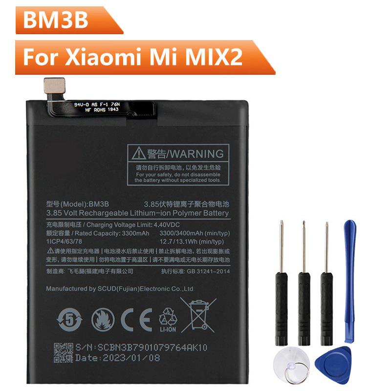 Buy Replacement Phone Battery BM3B For Xiaomi MIX2 Mix 2 BM3B Xiaomi ...
