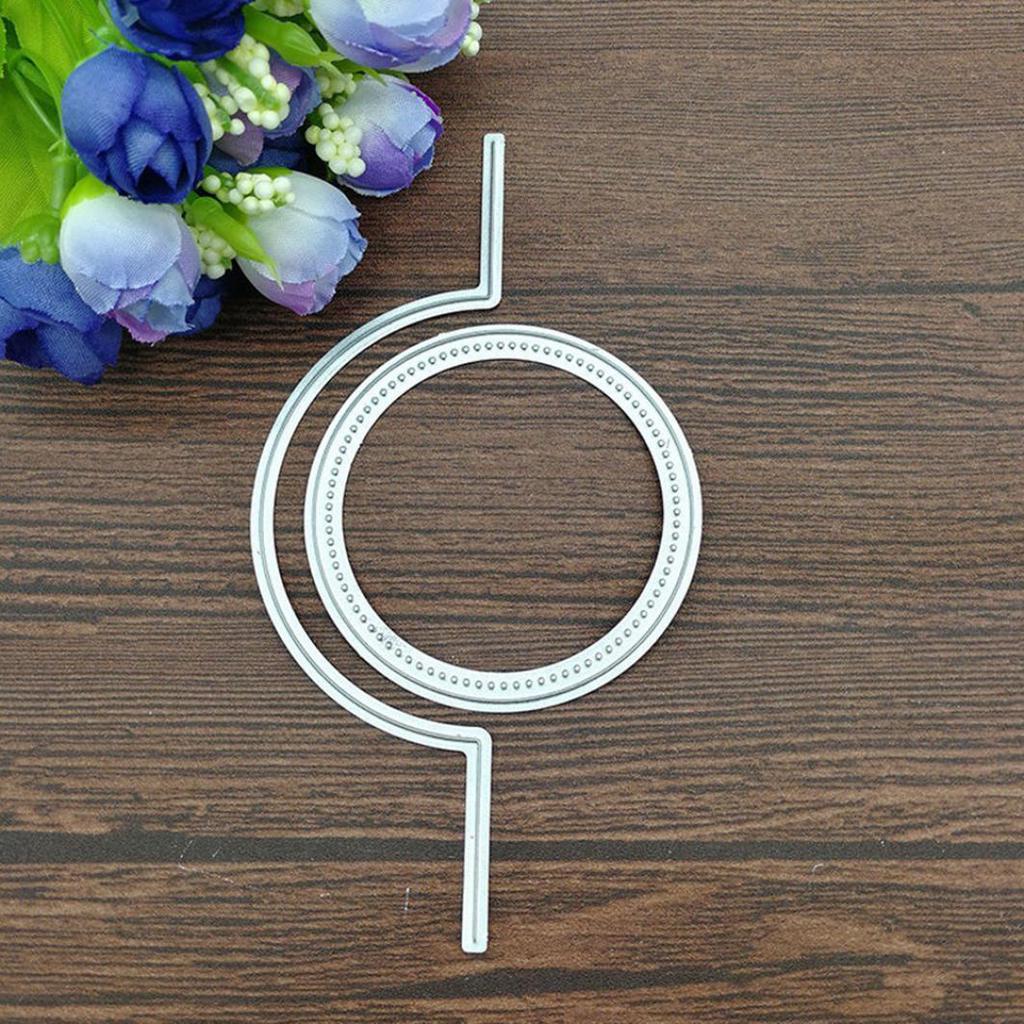 Buy Flop Round Shape Cutting Dies Stencil Scrapbook Card Paper ...