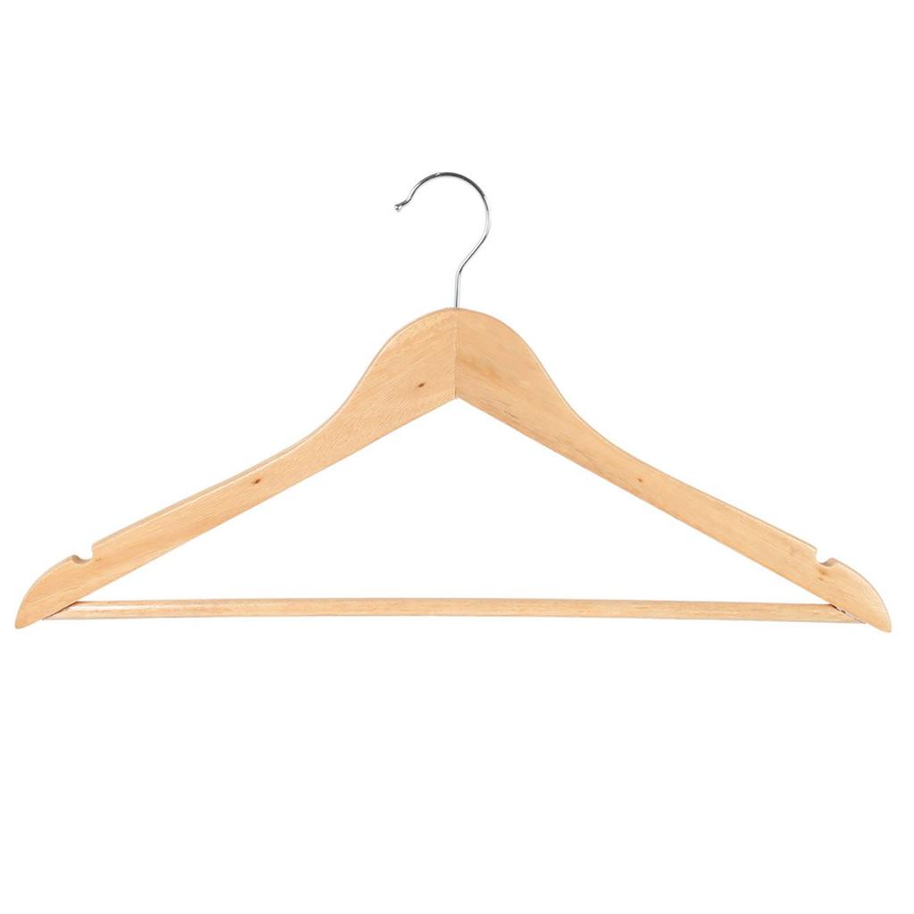 Buy X10 curved wooden hangers at affordable prices — free shipping ...