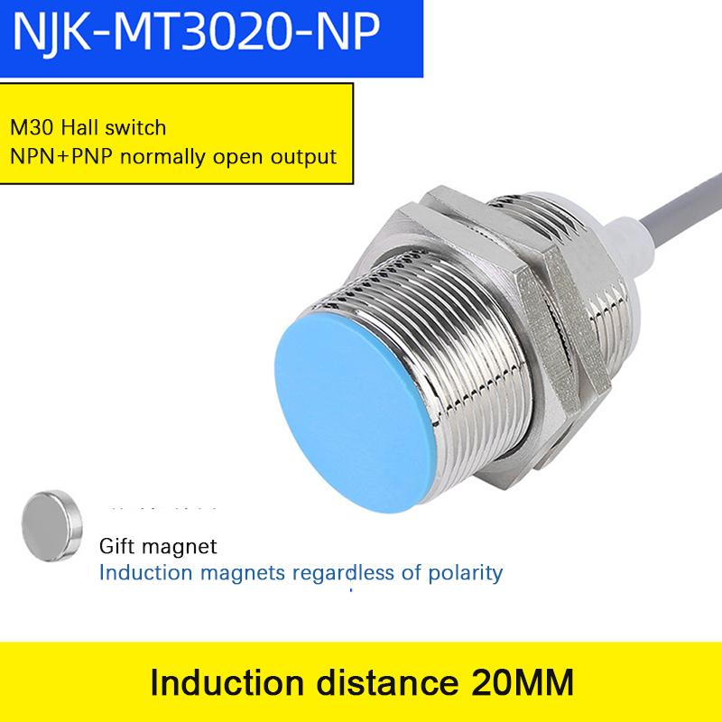 Cumpără Hall Effect Sensor Proximity Switch NJK-5002C NPN comutabil ...