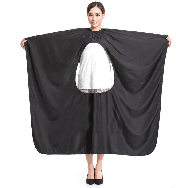 Buy Cut Adult Gown Hairdressing Waterproof Barbers Hair Cover Salon ...