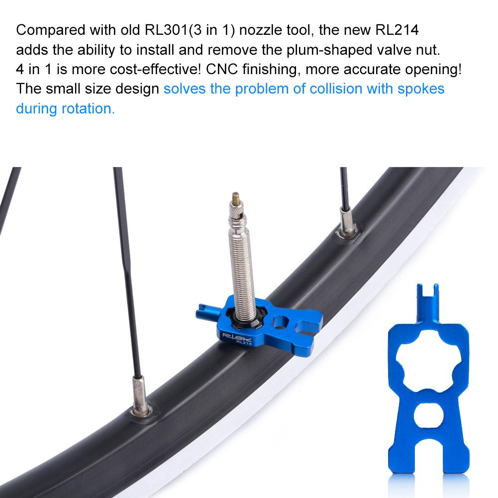 Buy Outdoor Cycling Mountain Road Bike Valve Tool French Valve ...