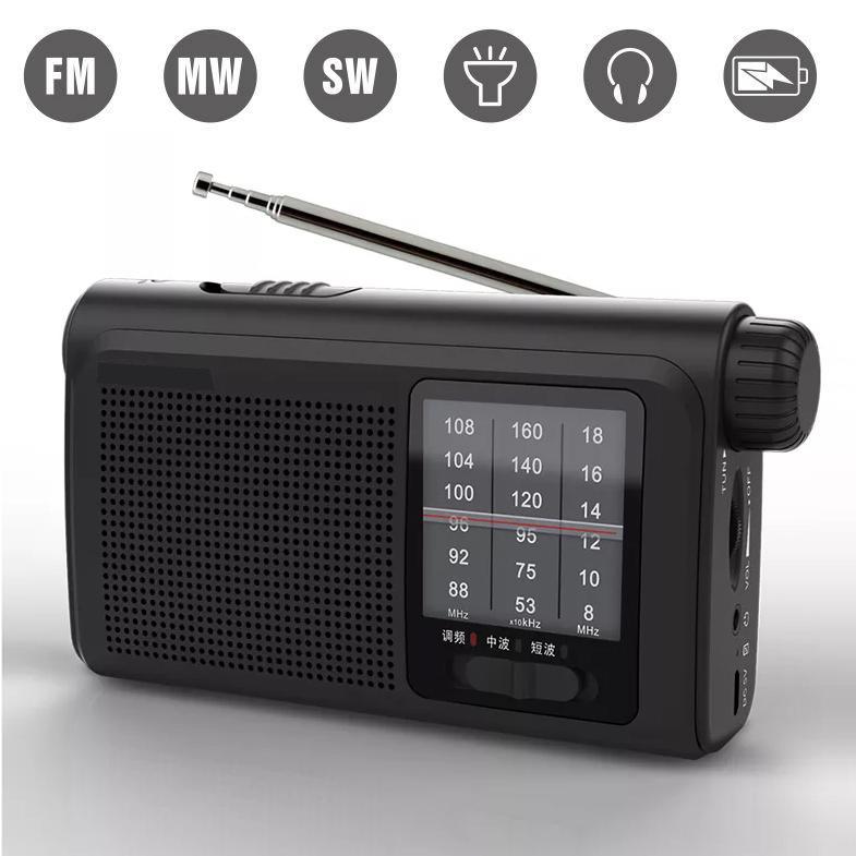Buy For Panda Portable Mini Radio Receiver ALL BAND Retro High Quality ...
