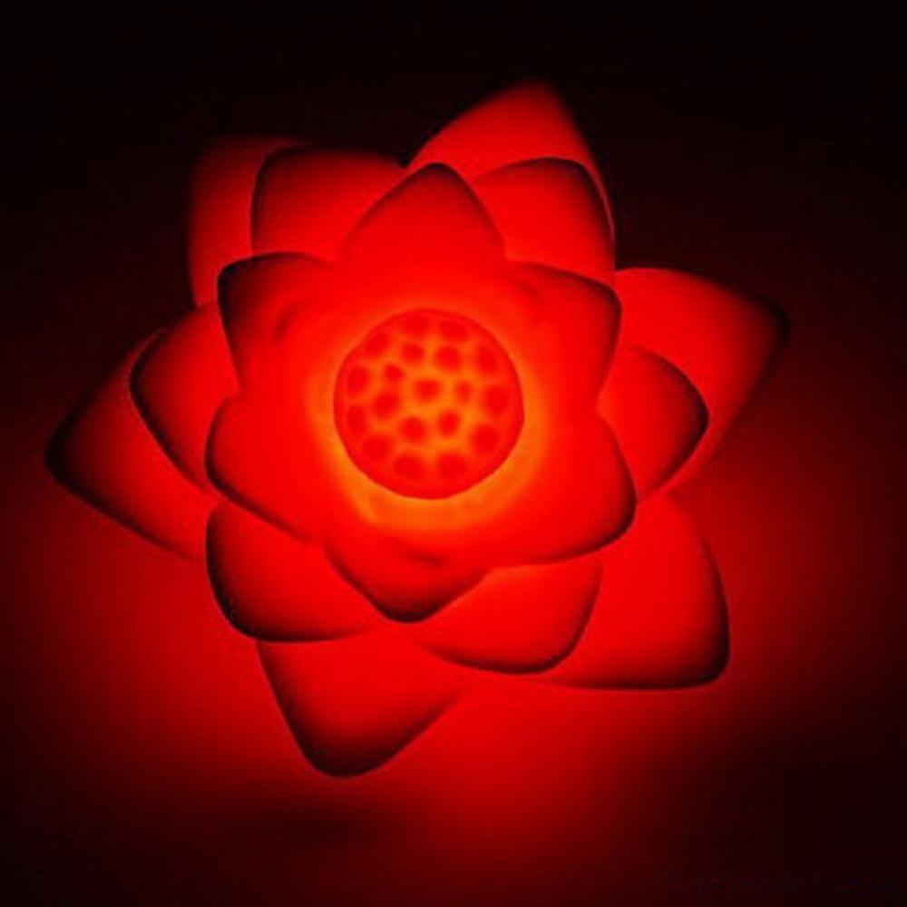 Buy Romantic Lotus Flower Night Light Color Changing Lotus Flower Lamp ...